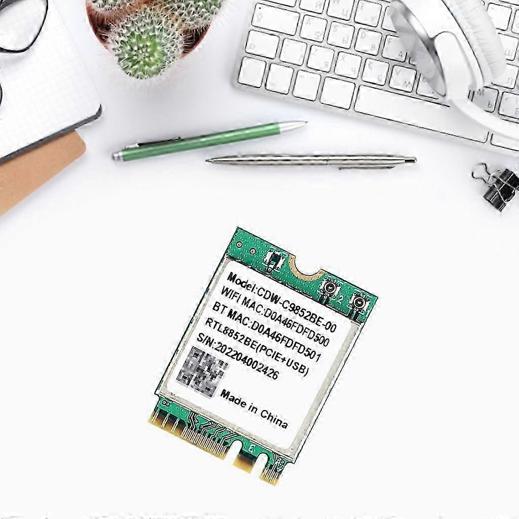 Wifi 6 Realtek RTL8852BE Network Card 1800Mbps BT 5.0 Dual Band ...