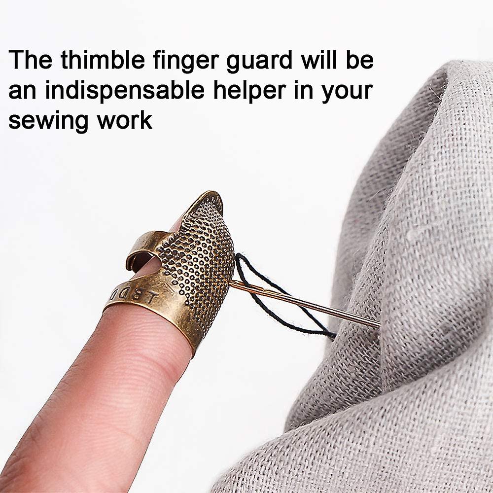Protect Your Fingers During Sewing With Adjustable Sewing Thimble ...