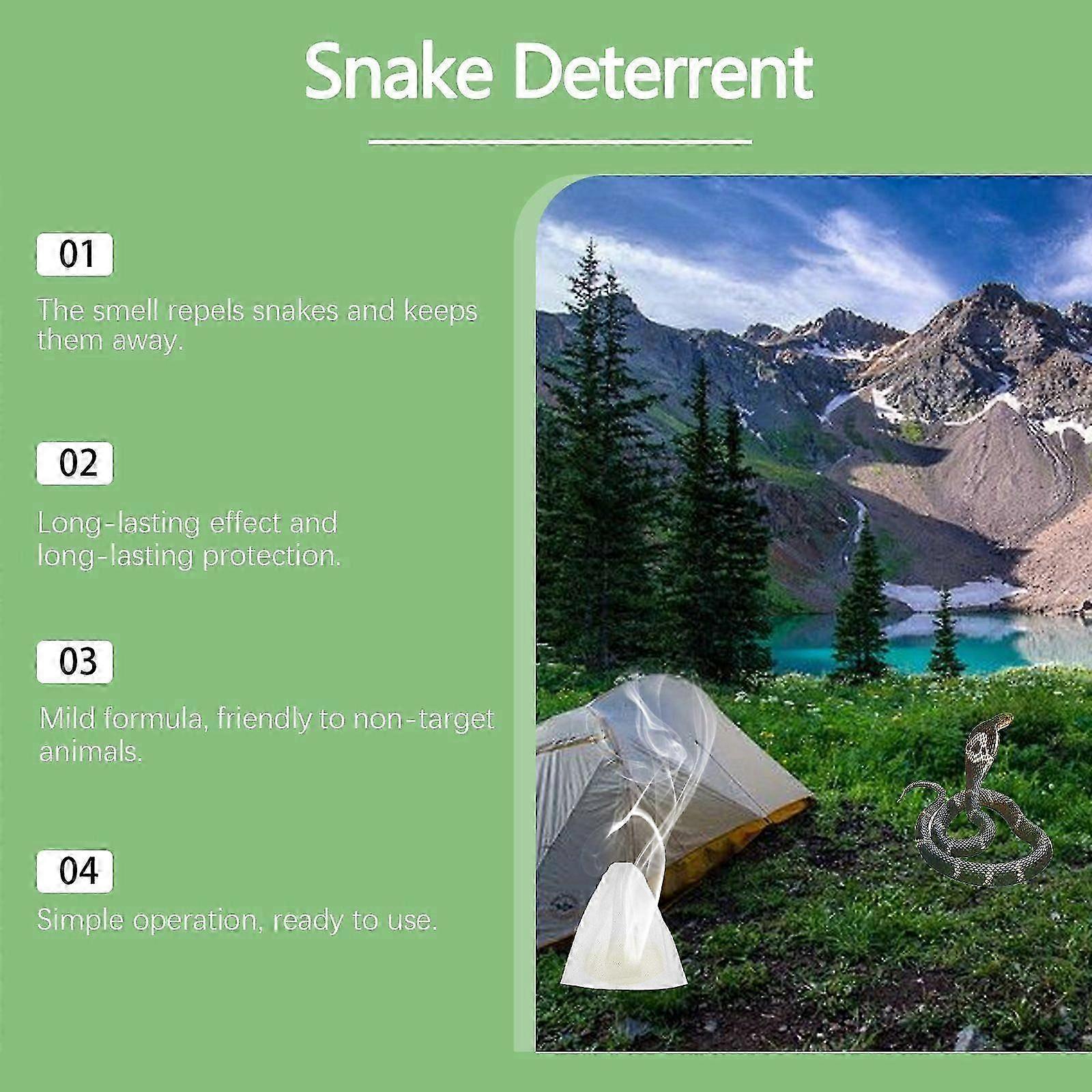 Snake Repellent for Yard Powerful, 10 Pack Snakes Away Repellent for ...