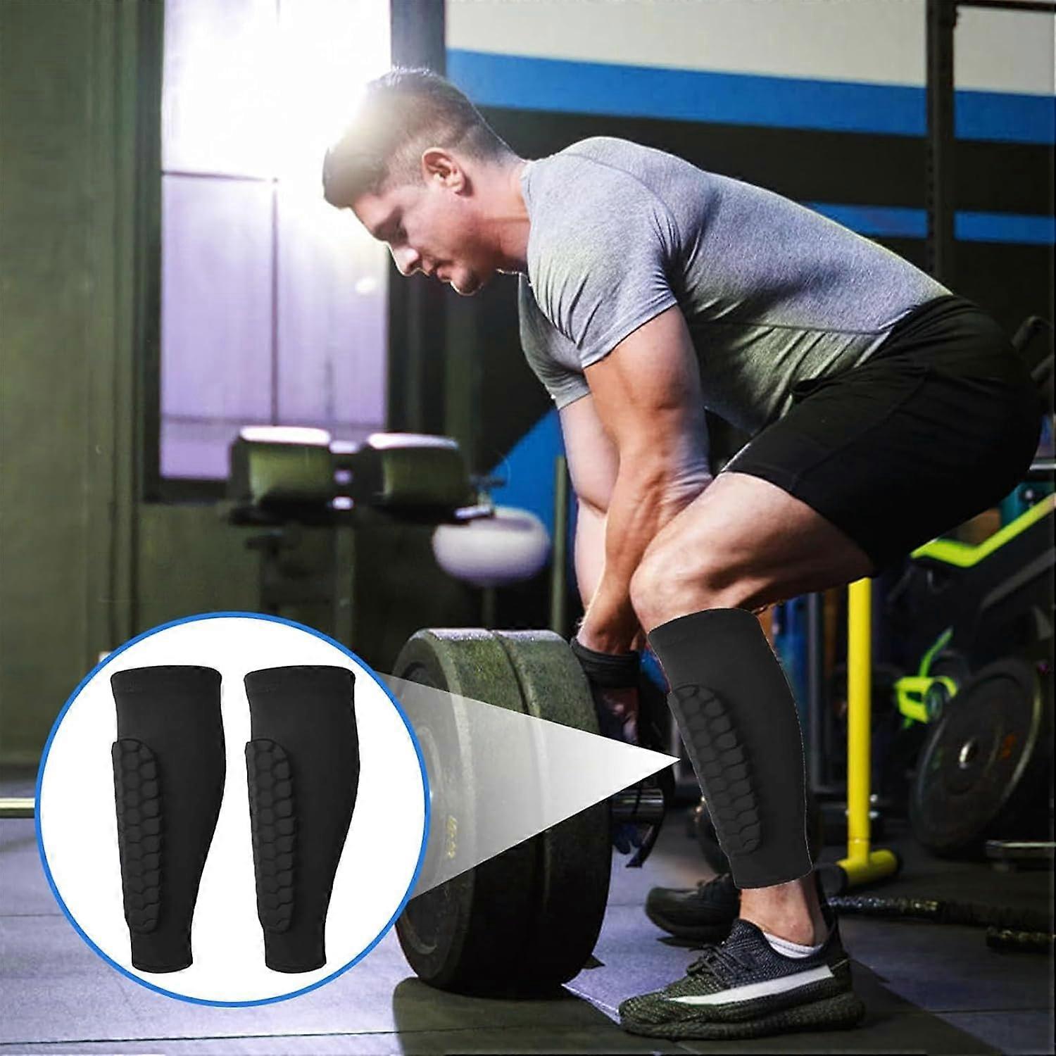 Football Shin Pads, Men's Shin Pads, Shin Pads, Football with Honeycomb ...