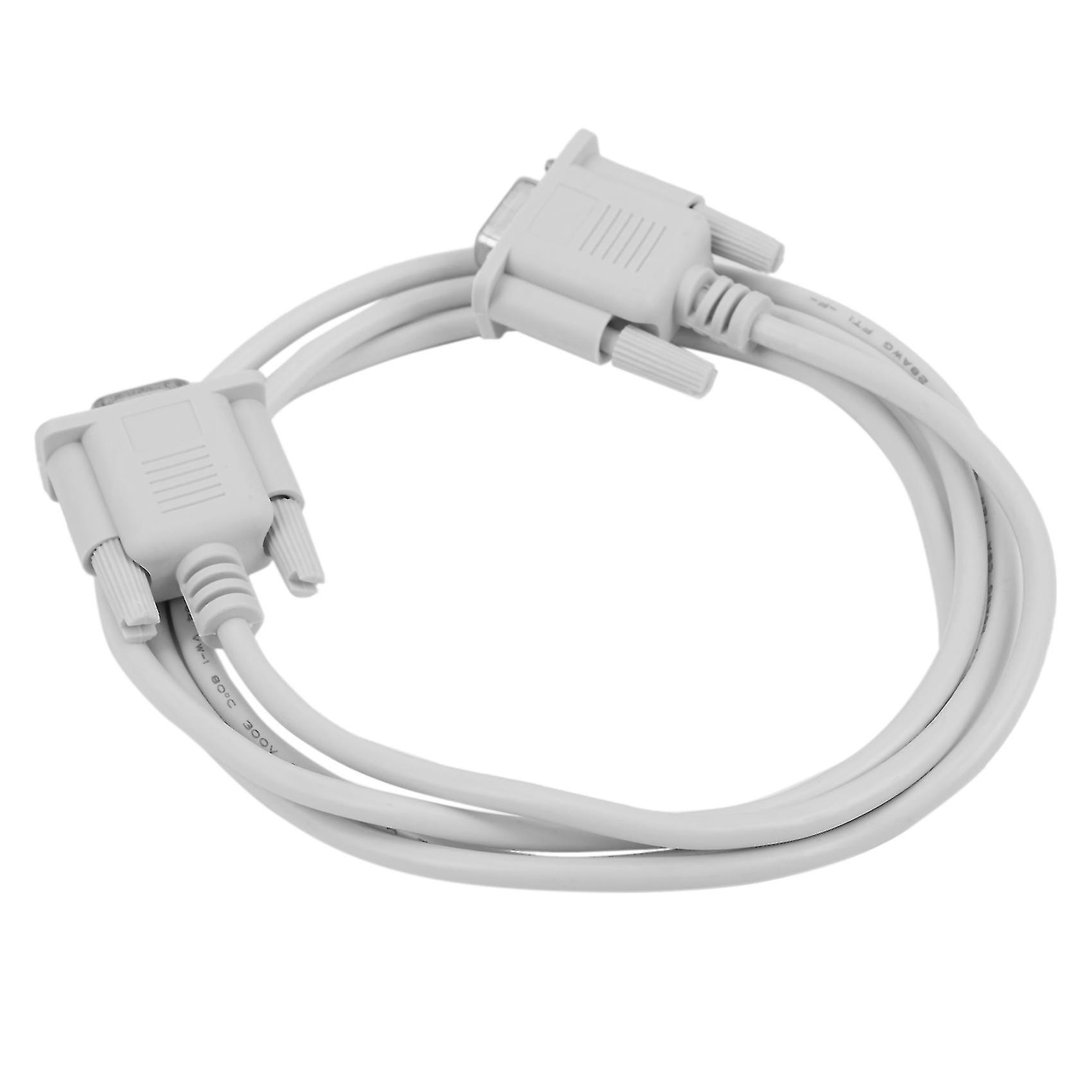 1pc 5ft F / F Serial Rs232 Null Modem Cable Female To Female Db9 Fta ...