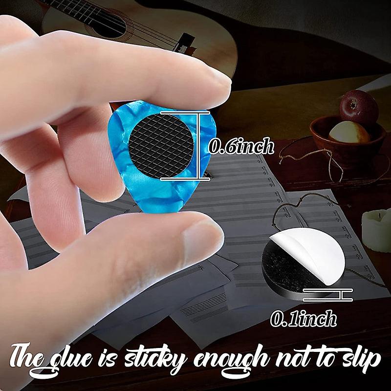 30 Pack guitar picks non-slip grips self adhesive guitar picks grips ...
