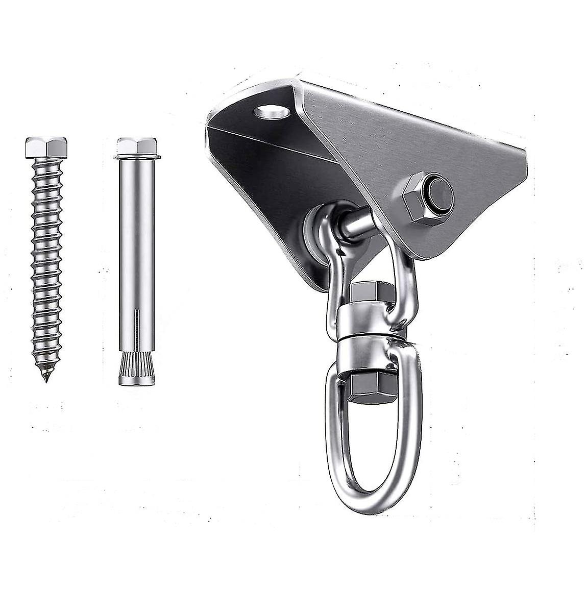 Awroutdoor 450kg Capacity Stainless Steel 360 Swivel Ceiling Hook Swing ...