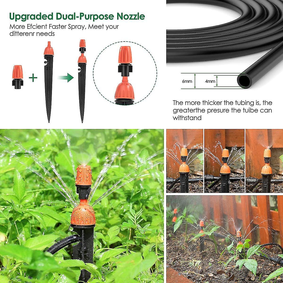 Automatic Drip Irrigation Kit Micro Irrigation System Automatic ...