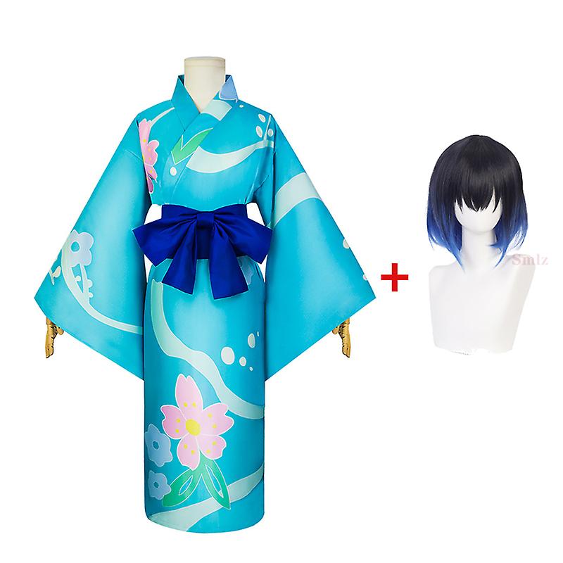 Anime Demon Slayer Season 2 Hashibira Inosuke Cosplay Costume Kimetsu ...