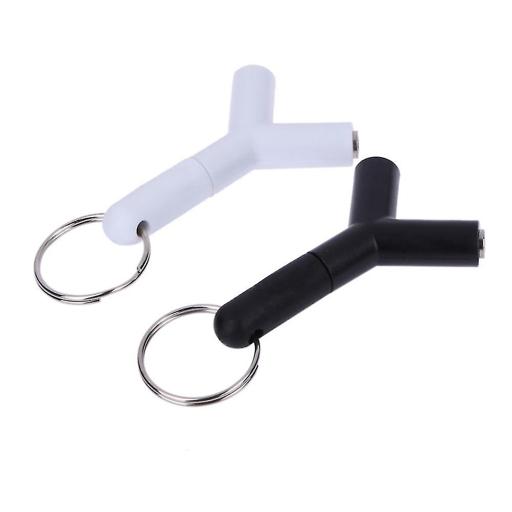 2pcs 3.5mm Double Jack Adapter To Headphone For Samsumg For Iphone Mp3 ...