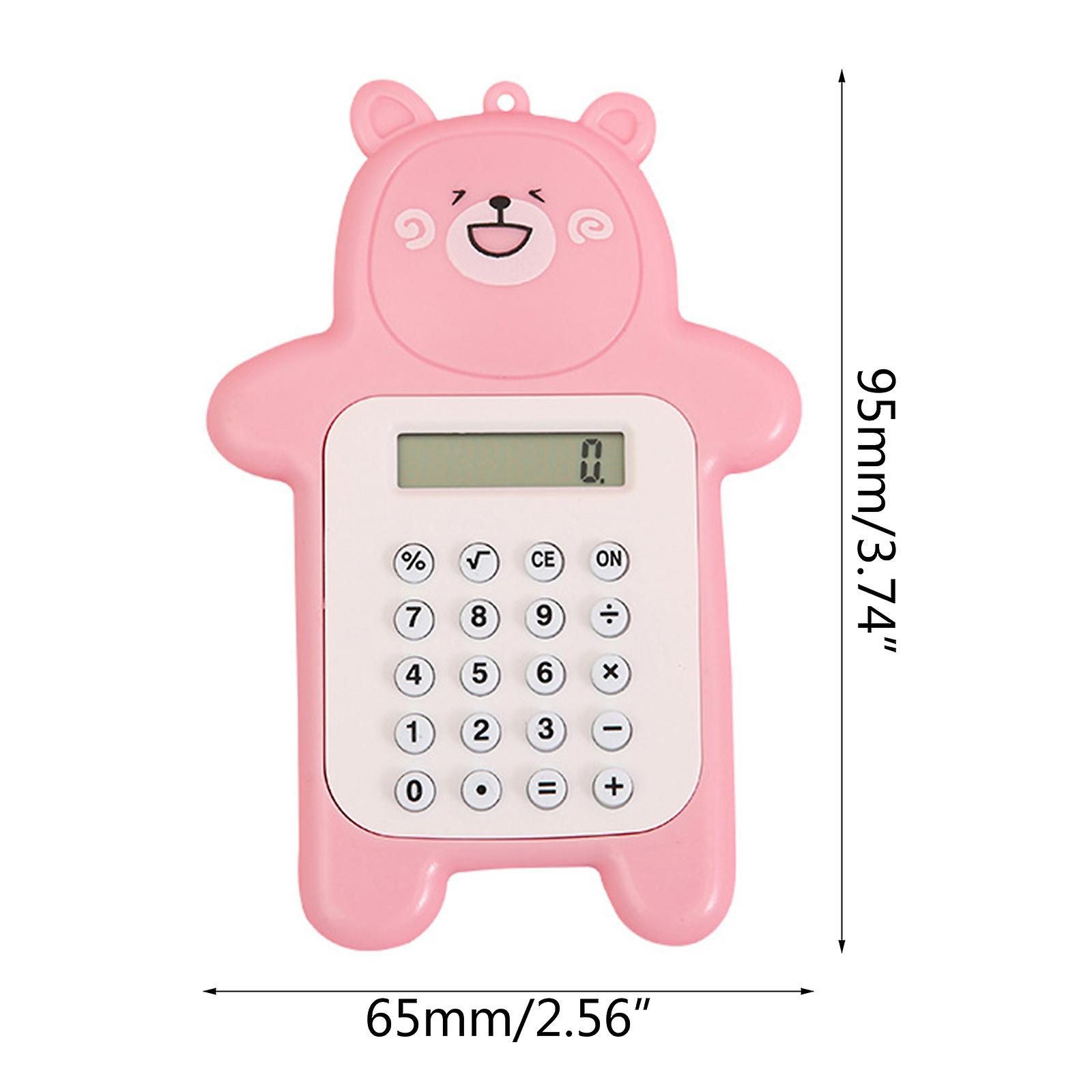 Mini Standard Calculator 8-Digit LED Display Pocket Size for Boy Girl ...