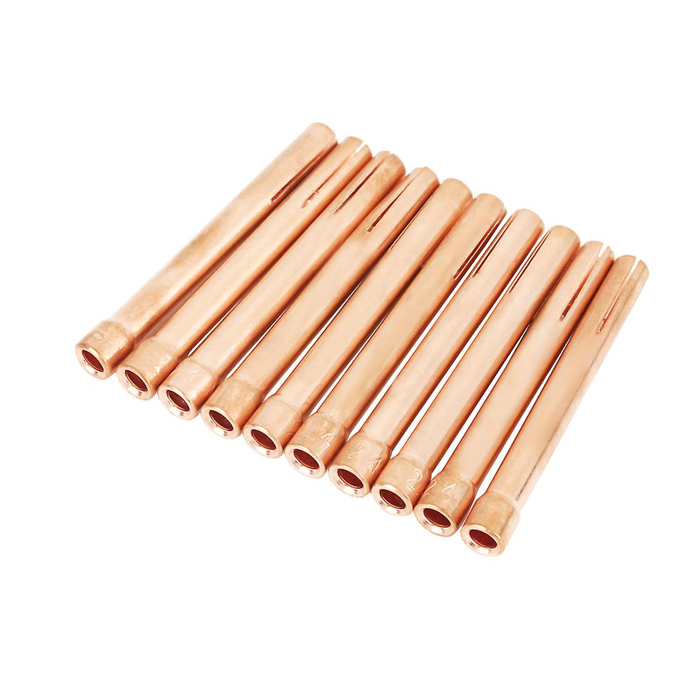 10Pcs 10N24 Welding Torch Collets for Tig Welding Torch WP-17/18/26 2 ...