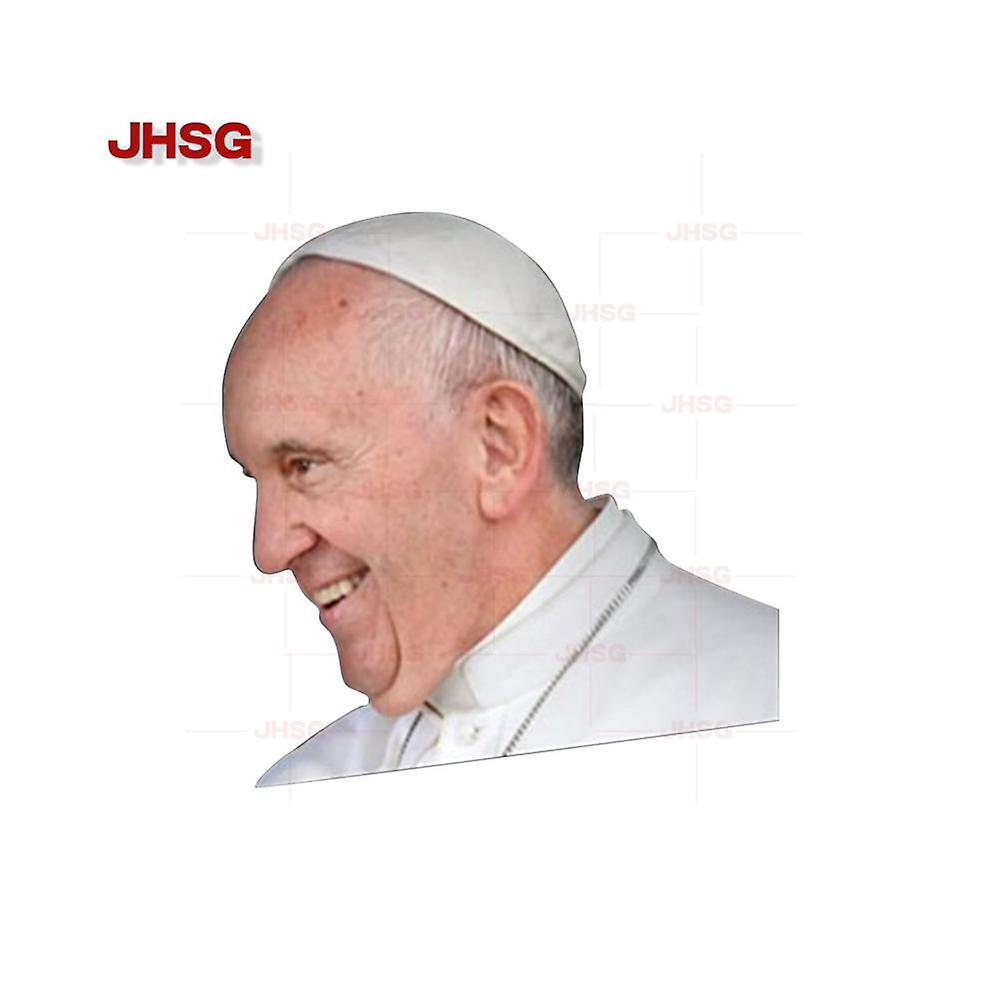 Funny Car Window Stickers Funny Removable Car Window Decals Pope ...