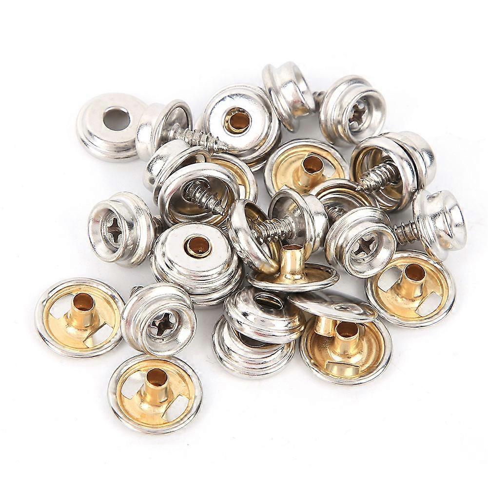 10 Sets Copper Tent Fixing Buckle Screw Snap Fasteners Fixing Snap ...