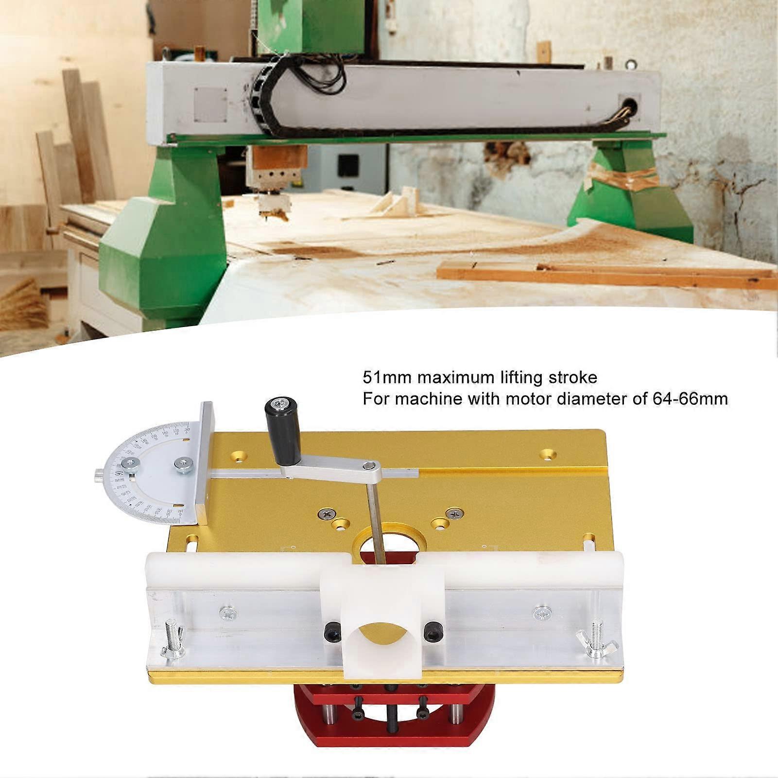 Router Lift for 65mm Diameter Motors, Router Lift and Plate Set, for ...