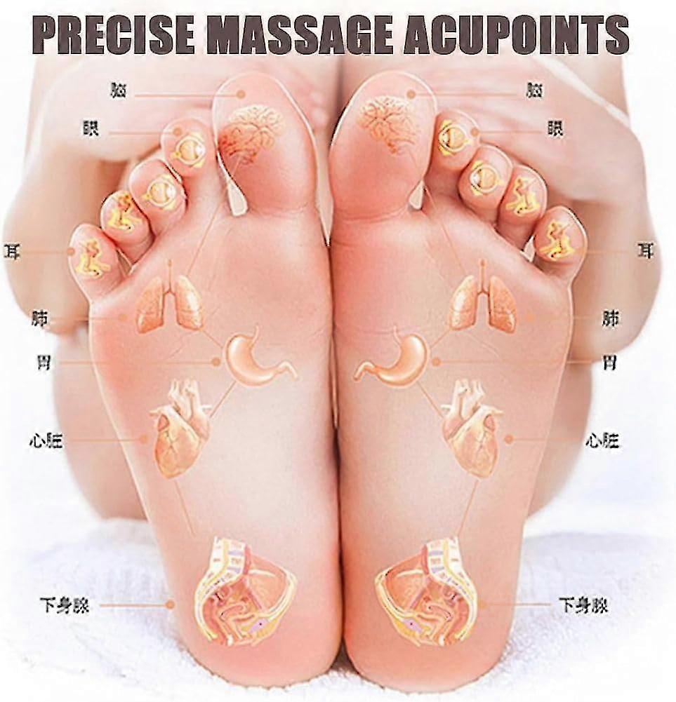 Reflexology Socks Set, Reflexology Socks with Massage Tool, Acupoint ...