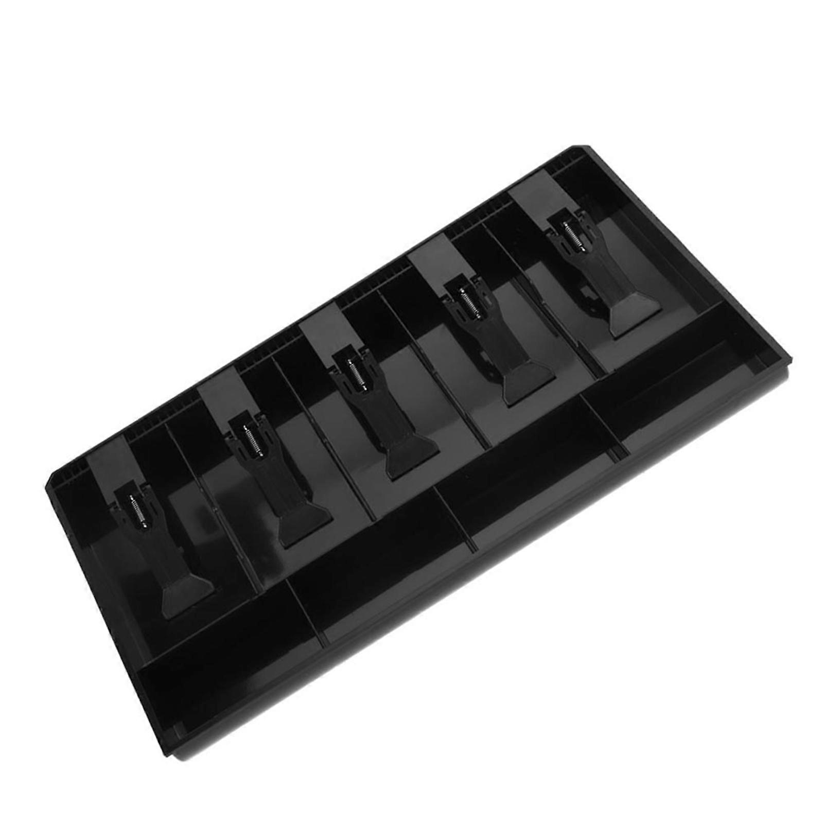 Five Grids Cash Drawer Register Insert Coin Tray Cashier Tidy Storage ...