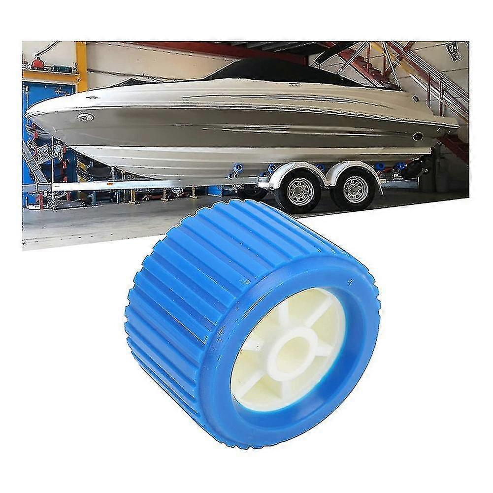 4pcs Boat Trailer Ribbed Wobble Rollers, Trailer Roller Boat Ramp ...