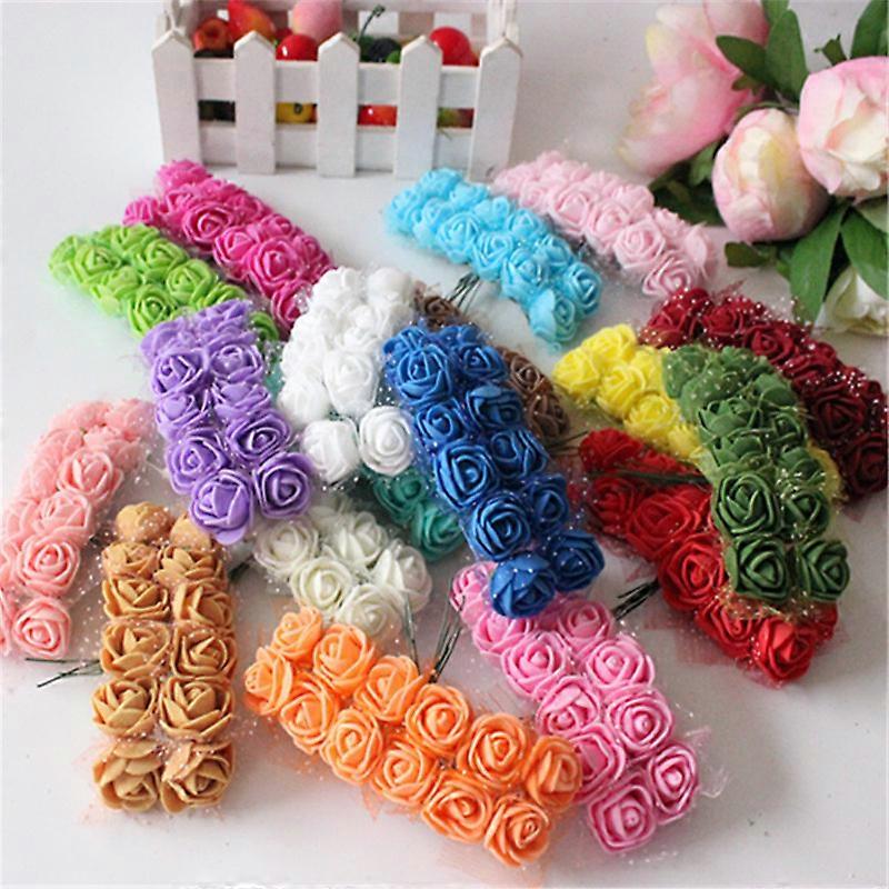 144pcs Styrofoam Roses for Valentine's Day Gifts Bulk Foam Flower ...