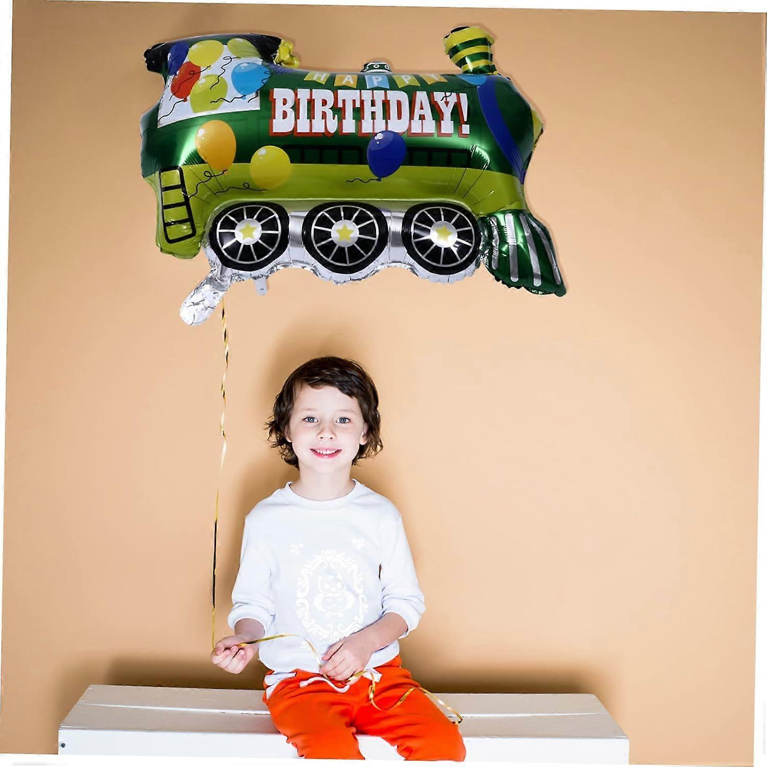 5pcs transportation balloon balloons for kids traffic balloons vehicle ...