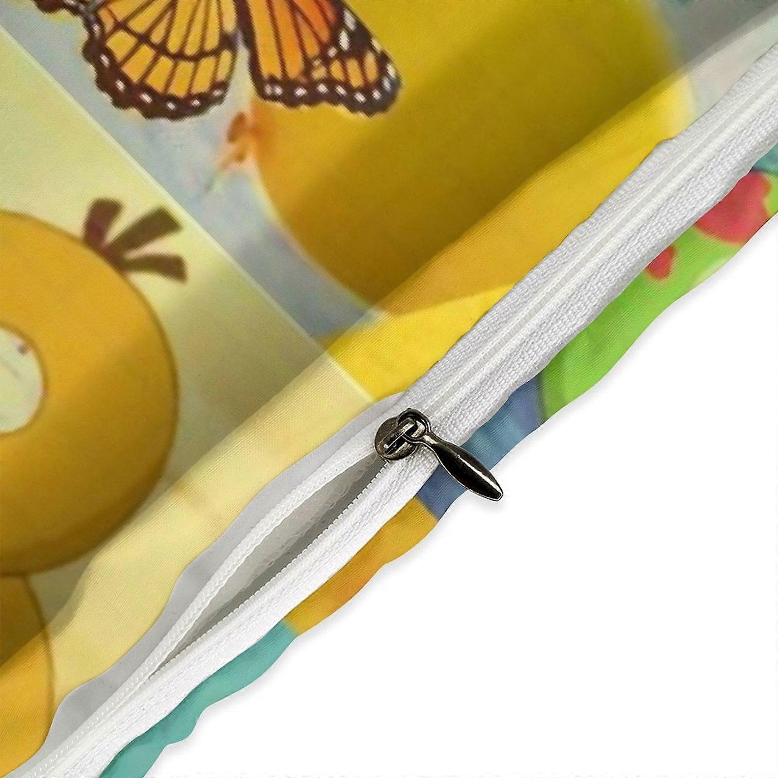 Bedding set GD497 Psyduck Bed Duvet Cover Funny Anime Cartoon Bedding ...