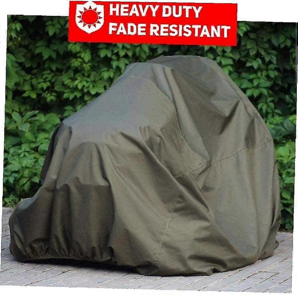 Riding Lawn Mower Cover, Heavy Duty Waterproof Uv Protection Tractor ...