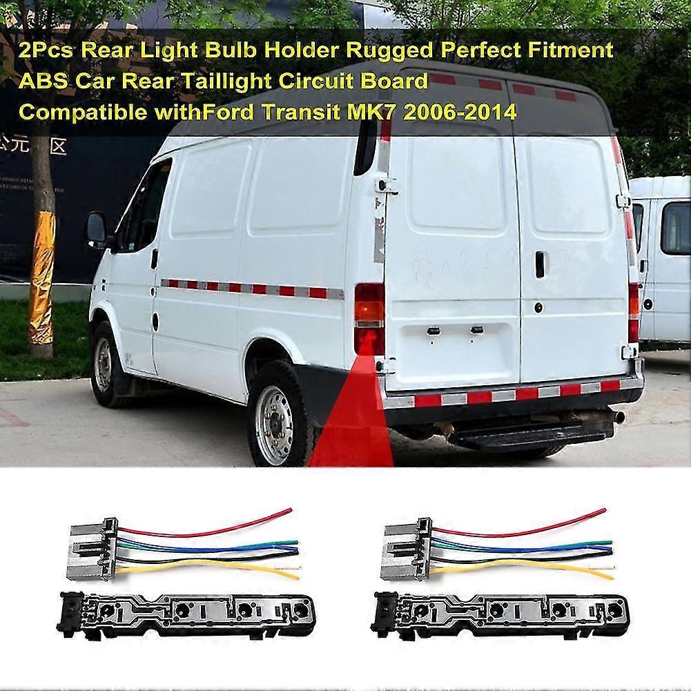Car Rear Light Lamp Bulb Holder Socket for Transit Mk6 MK7 2000-2014 ...