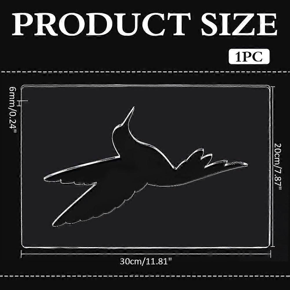 Acrylic Router Template Bird Quilting Templates Transparent Acrylic ...