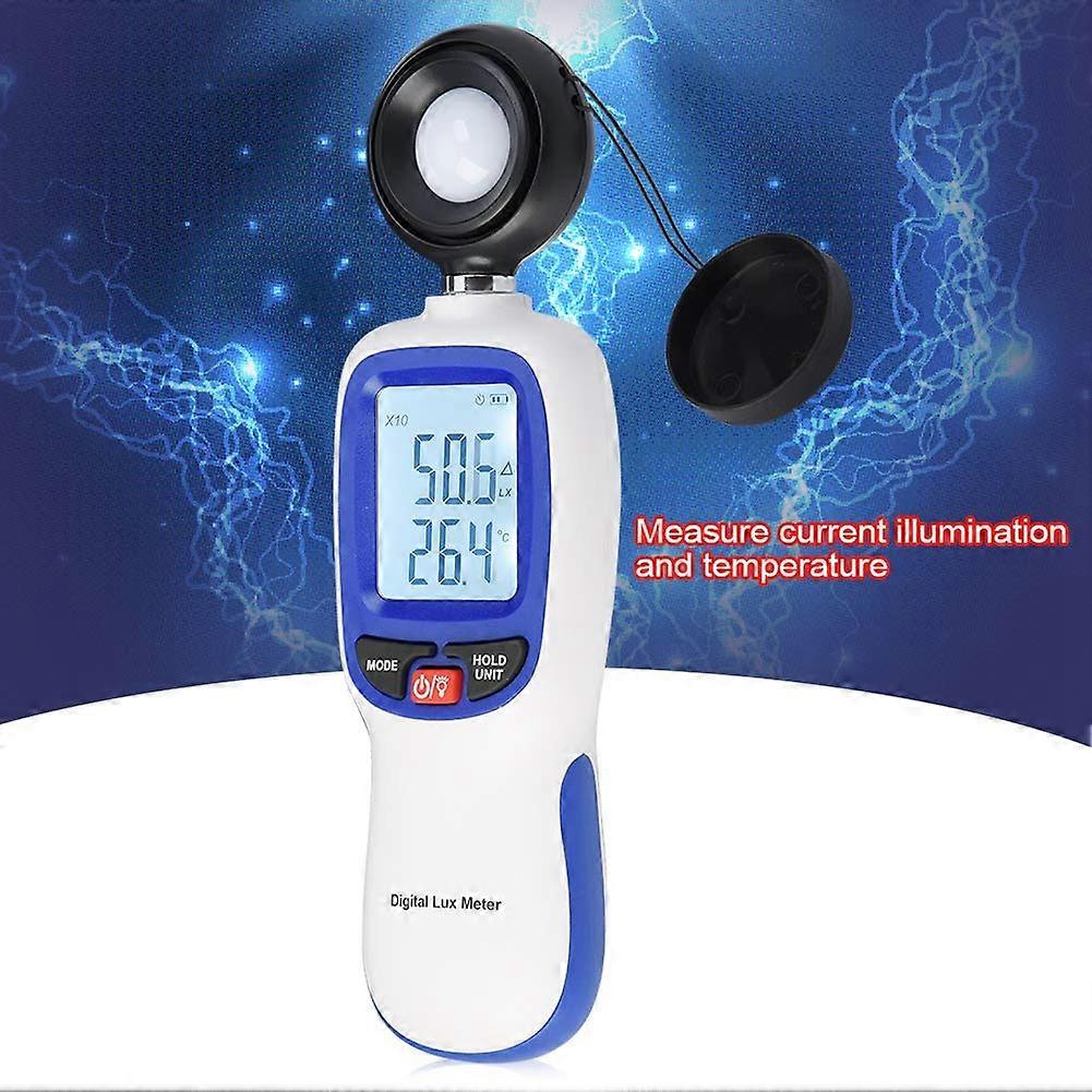 Digital Luxmeter WT81 Lux Meter Portable Light Meter Tester 0-200,000 ...