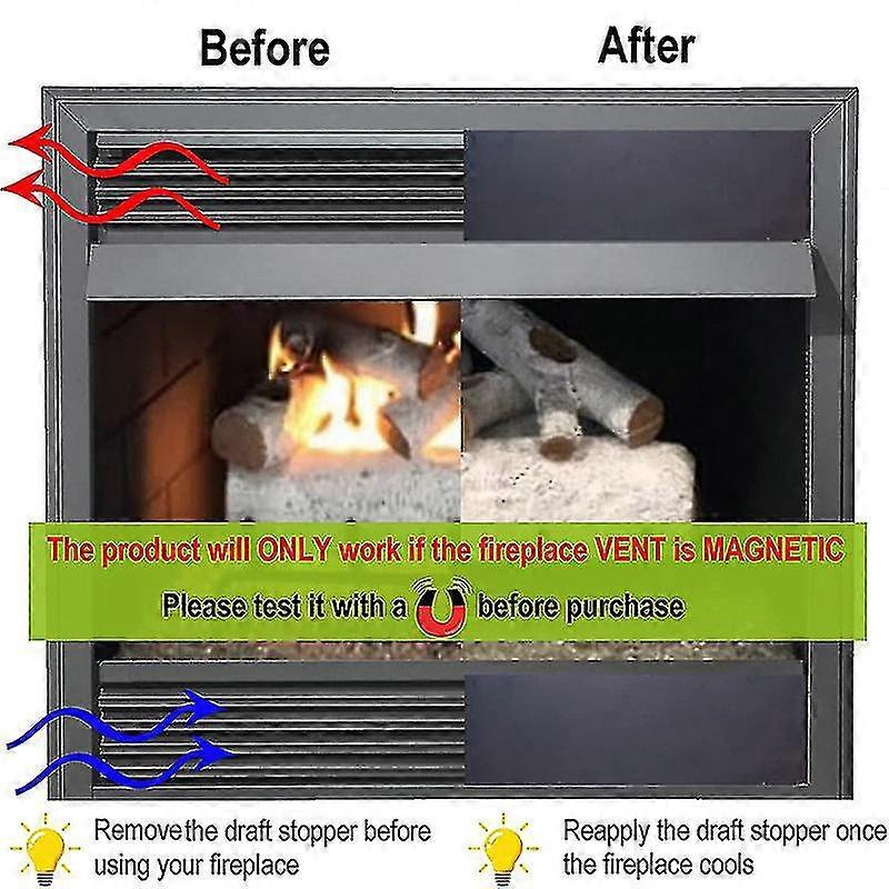 Magnetisk eldstad Trenchcoat Inomhus skorsten Vindruta Vent Hood ...