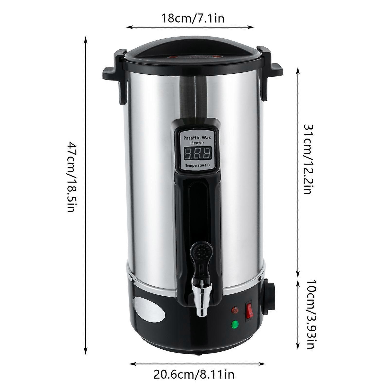 1100W Large Capacity Wax Melter Stainless Steel with Heating Spout for ...