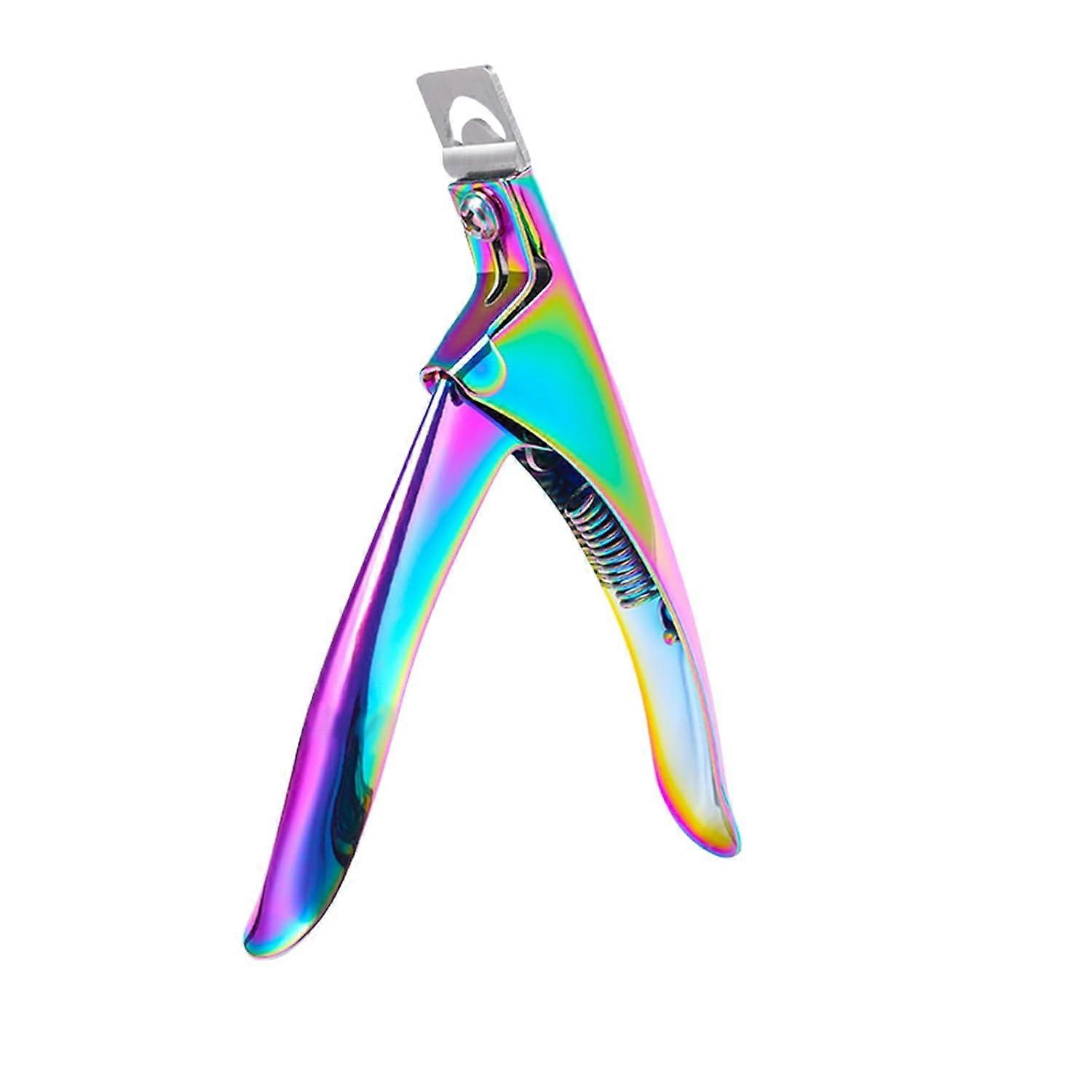 Acrylic Nail Clipper For Salon And Home, Adjustable Stainless Steel ...