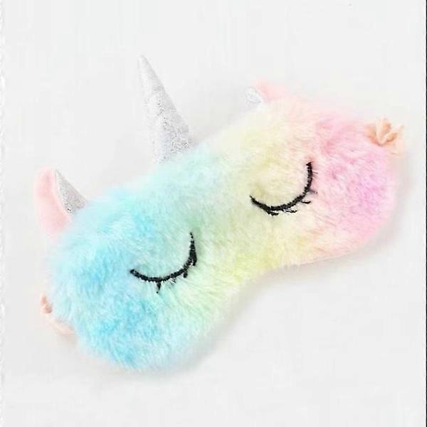 Sleep mask, animal eye mask plush cartoon eye mask travel. | Fruugo UK