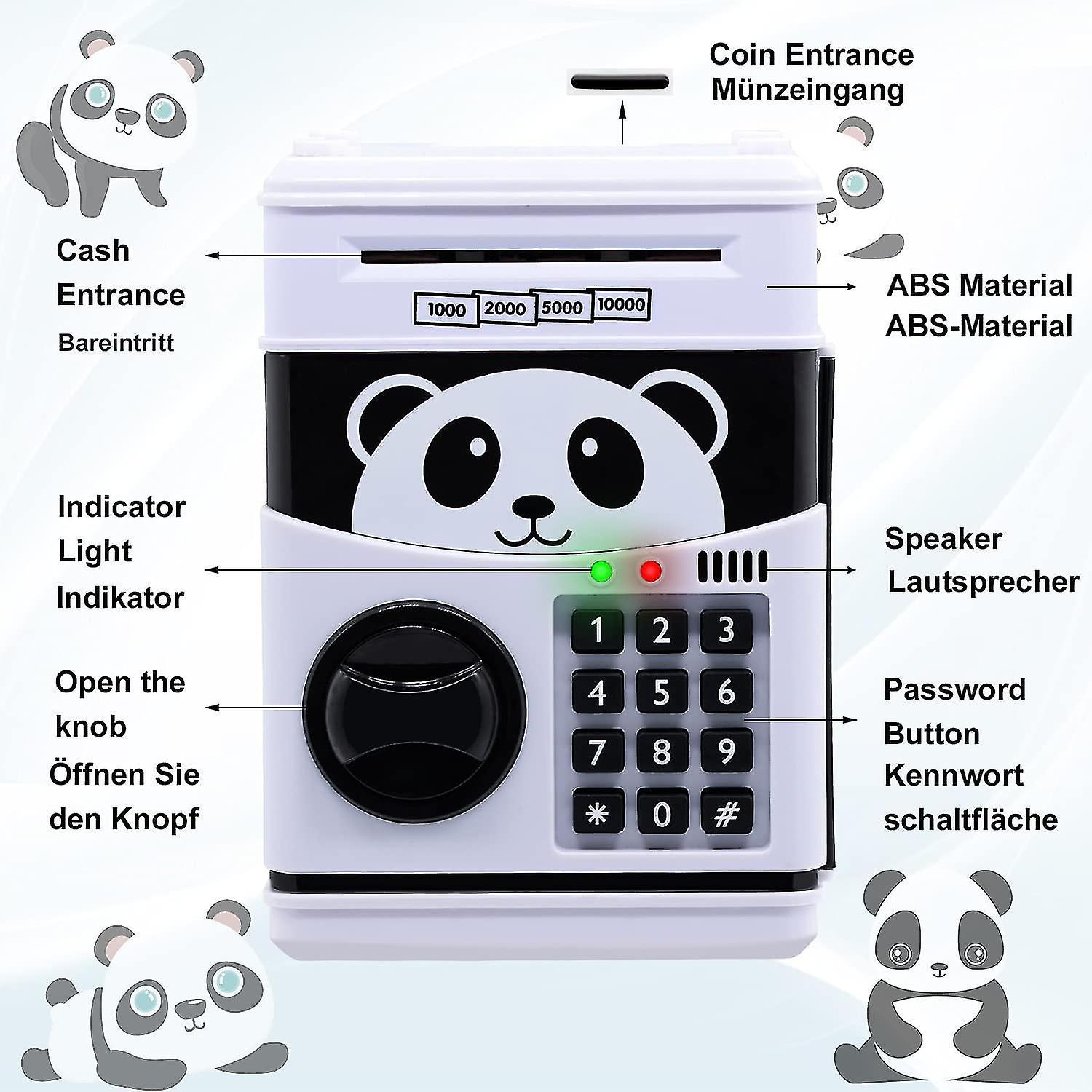 Electronic Piggy Bank With Password, Money Boxes Atm Piggy Bank - Smart ...