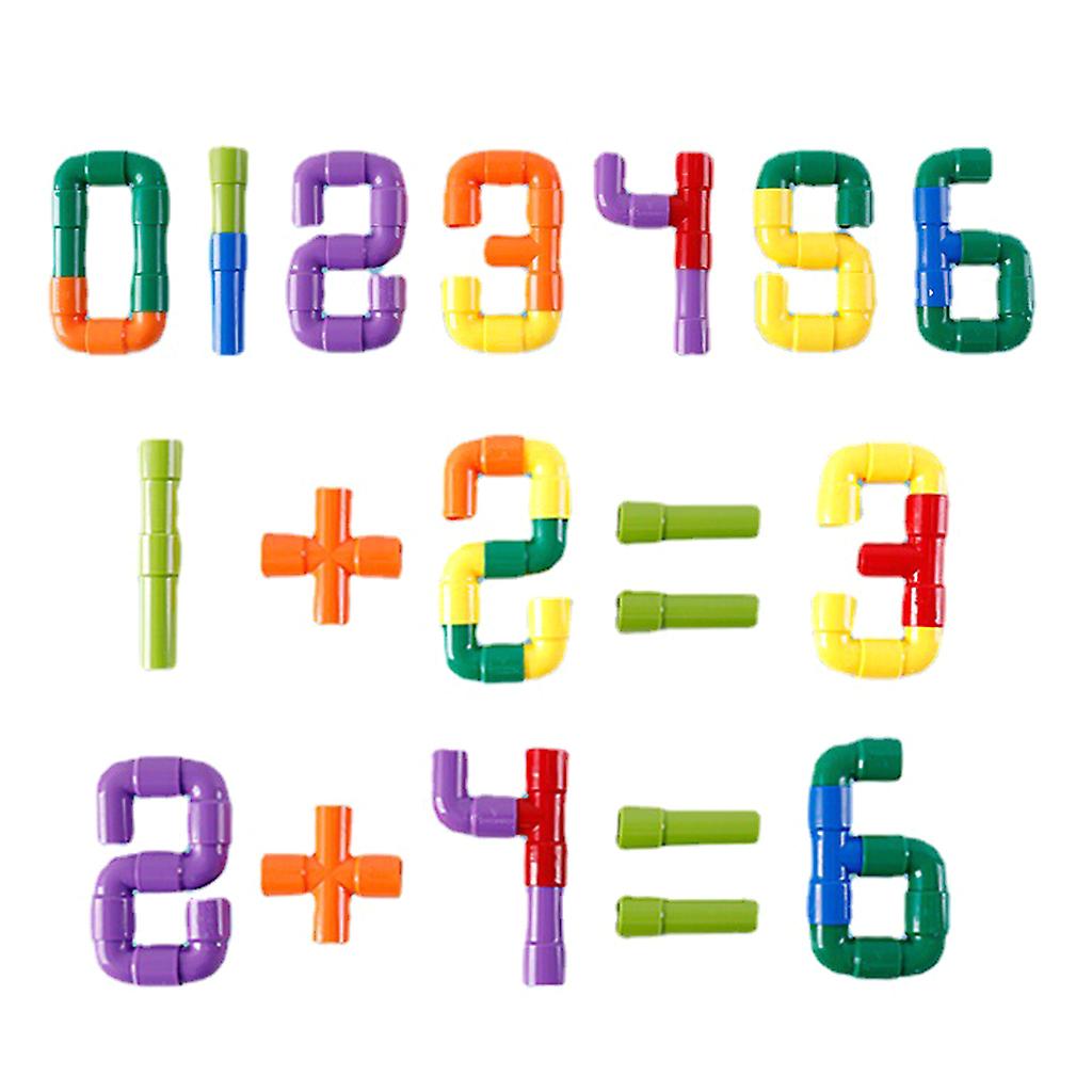 Preschool Educational Building Blocks Set Cognition Of Color Shape And ...