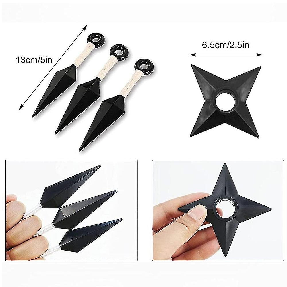 Jul Halloween Kakashi Cosplay Tillbehör Naruto Handskar Kunai Mask ...