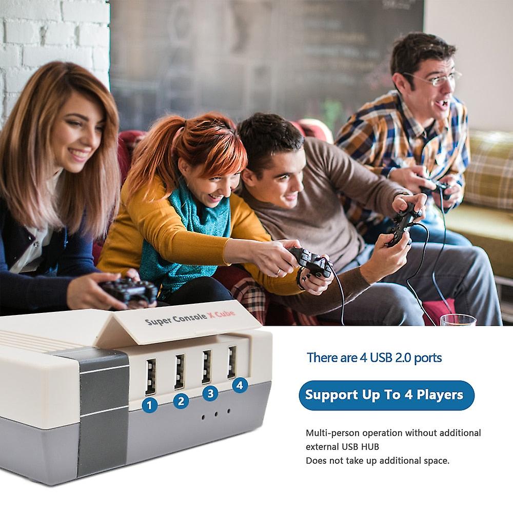 Super Console X Cube Retro videospelskonsoler förladdar upp till 117 ...