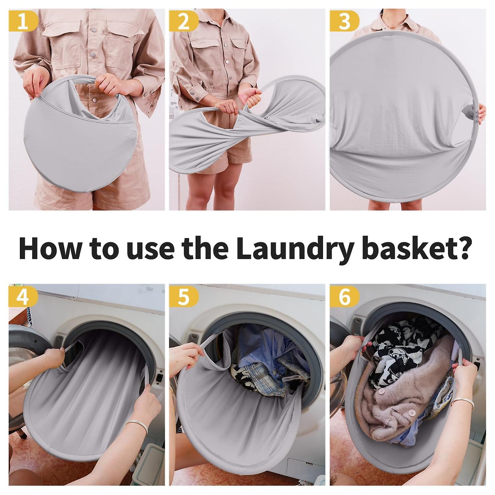 Smart Outdoors Collapsible Very Large Caravan Laundry Basket Folding ...