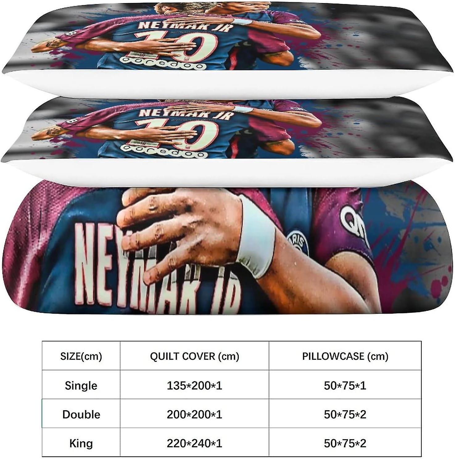 Mbappe Duvet Cover Football Superstars Bedding Pieces Quilt Cover And ...