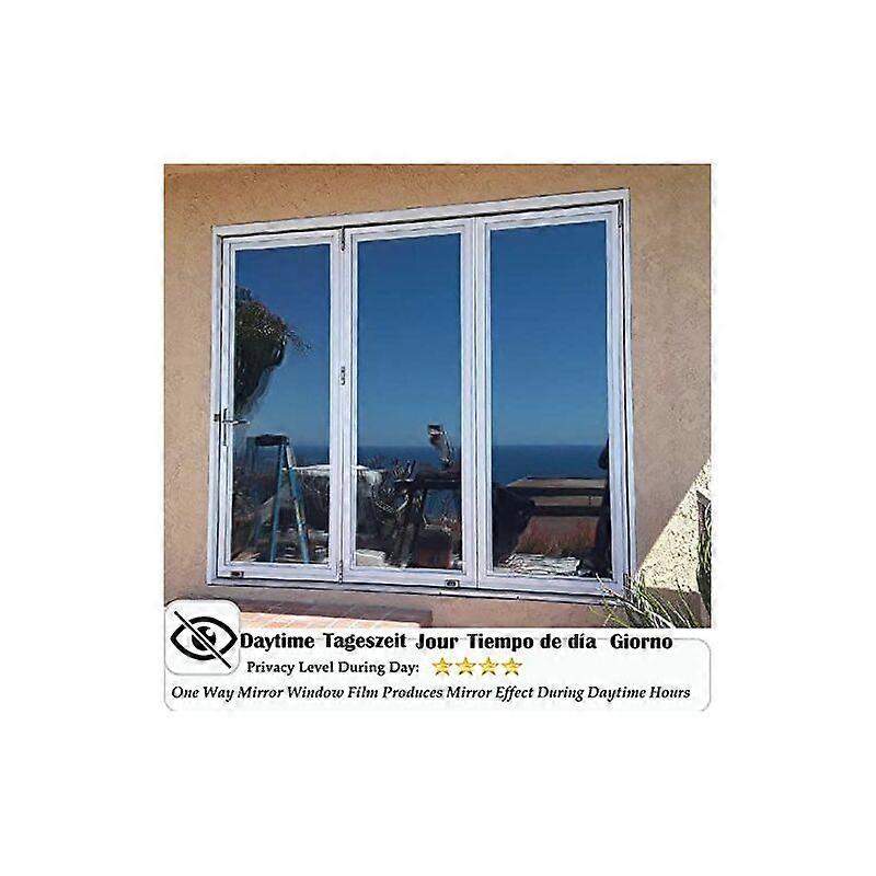 Anti-View Window Film Mirror Window Film without Tain Anti-Heat Anti-UV ...