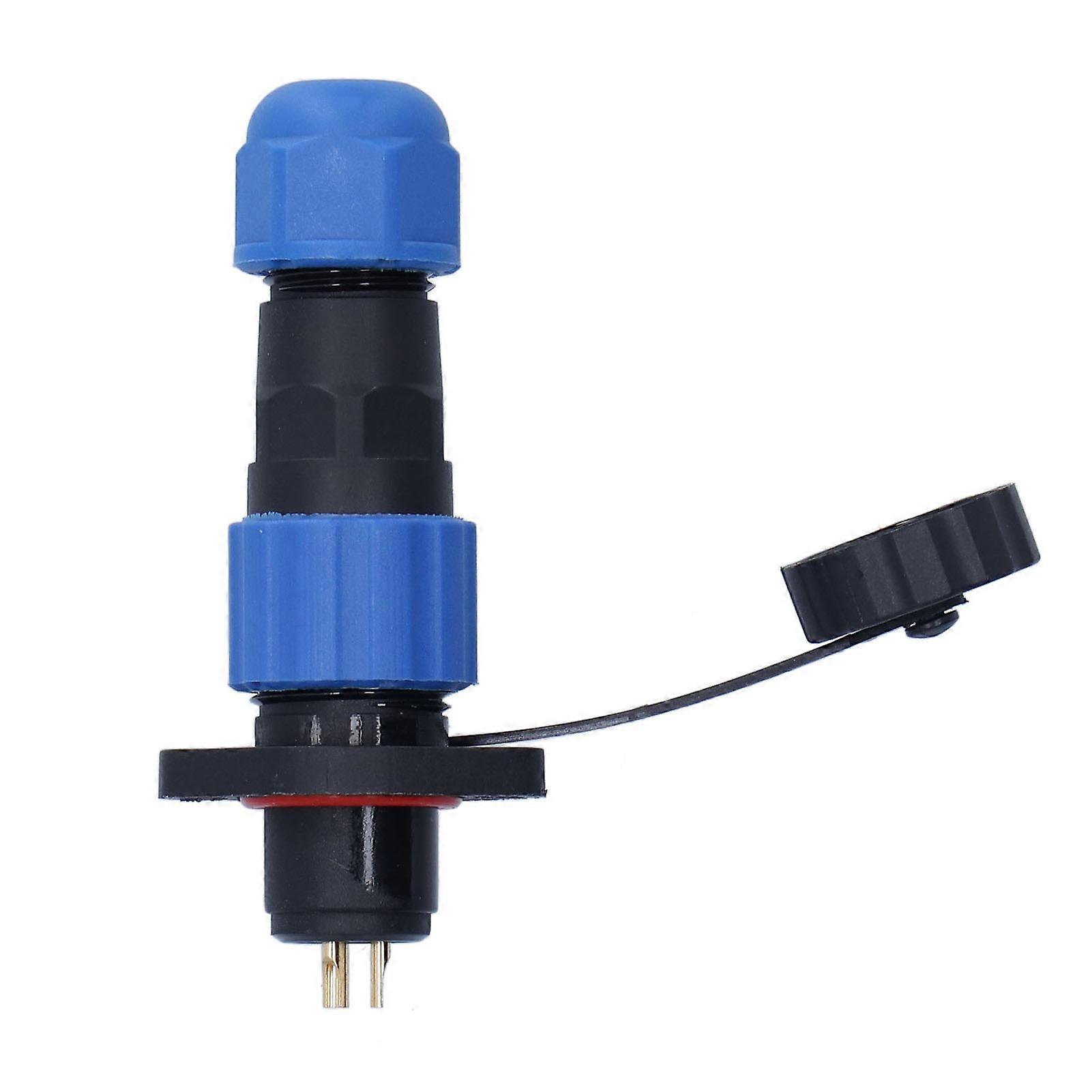 IP68 Waterproof Plug Socket Male Female Flange Mount Industrial ...