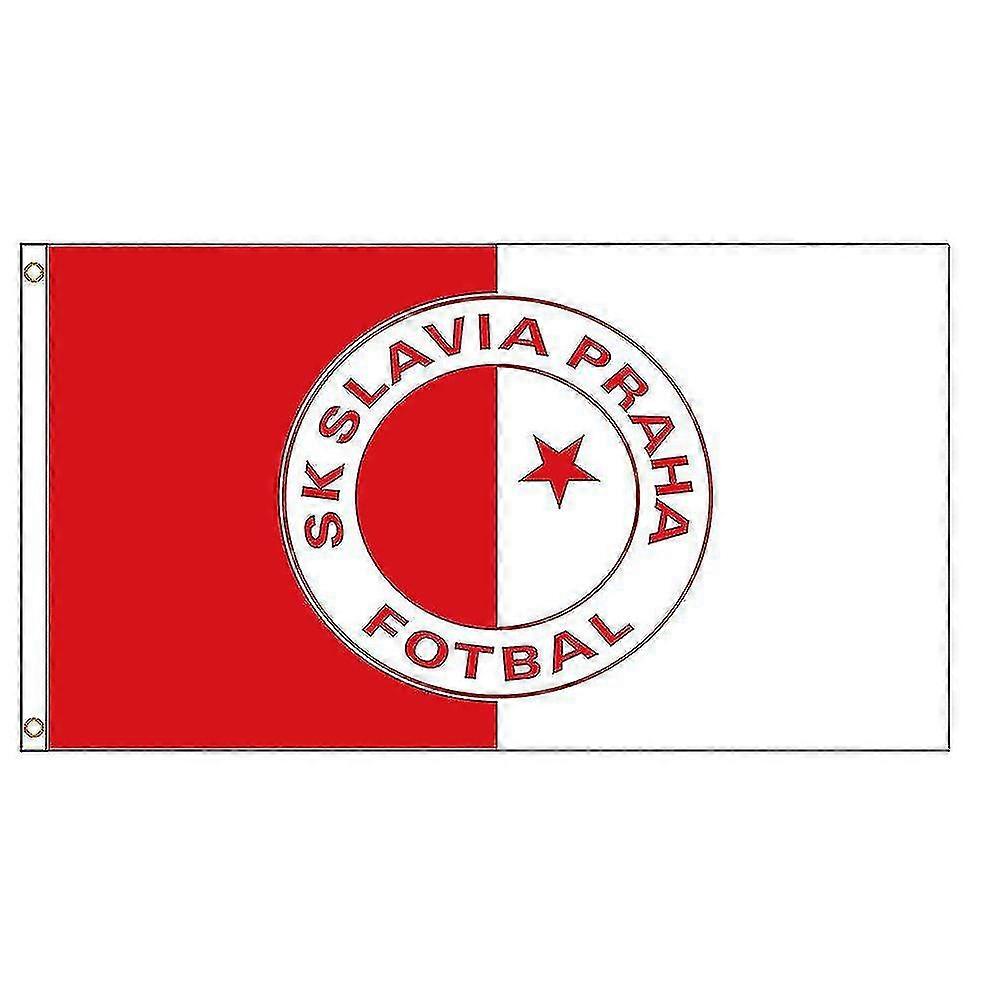 3x5ft Czech Republic Sk Slavia Praha Fotbal National Flag Polyester ...