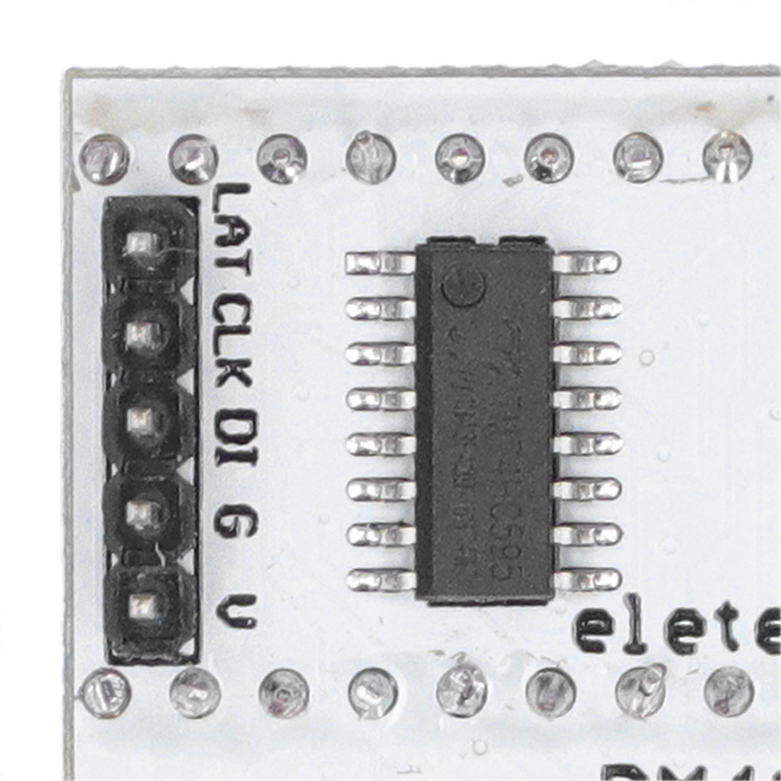 Matrix LED Display Module 16x16 Dot Matrixs Modules with Red Light for ...