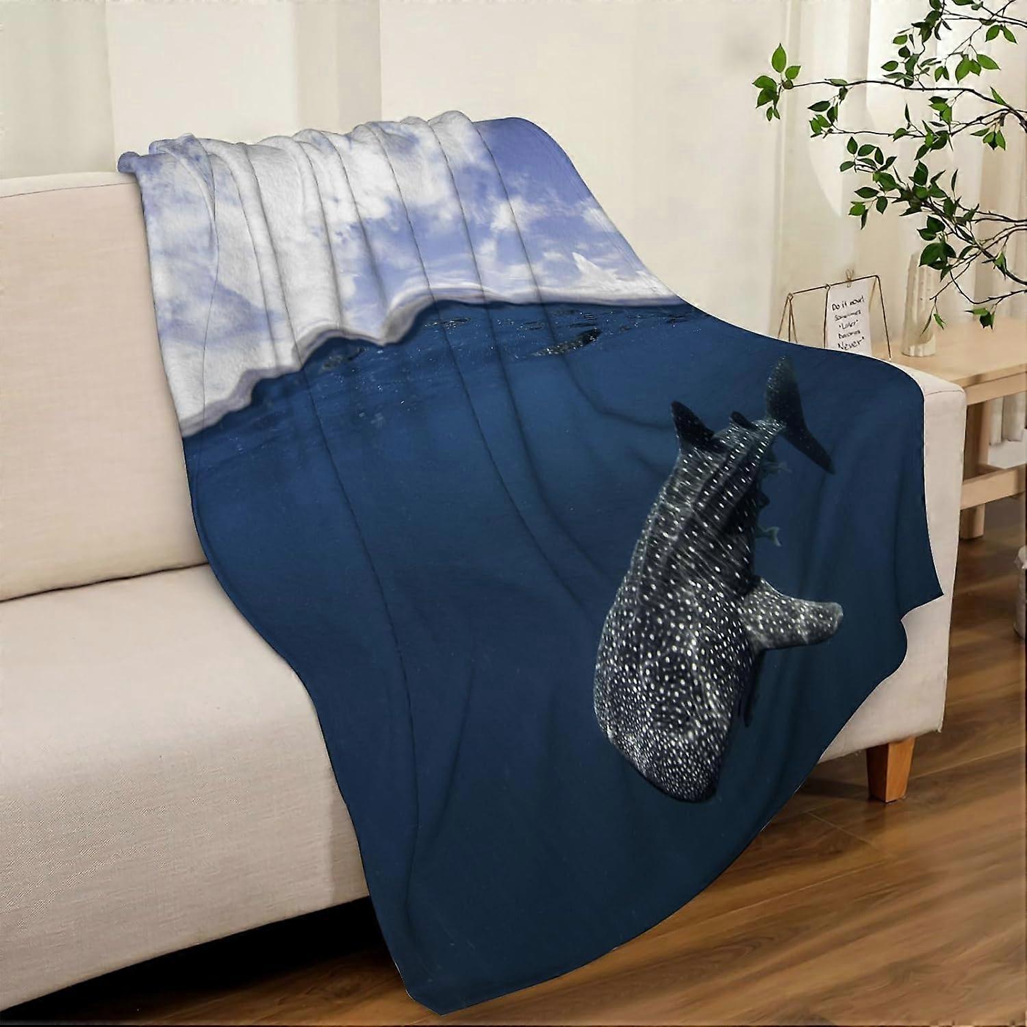 Filtsoffa som simmar nära ytan av Cenderawasih Bay West Papua flanellfiltar, plädar för soffa ...