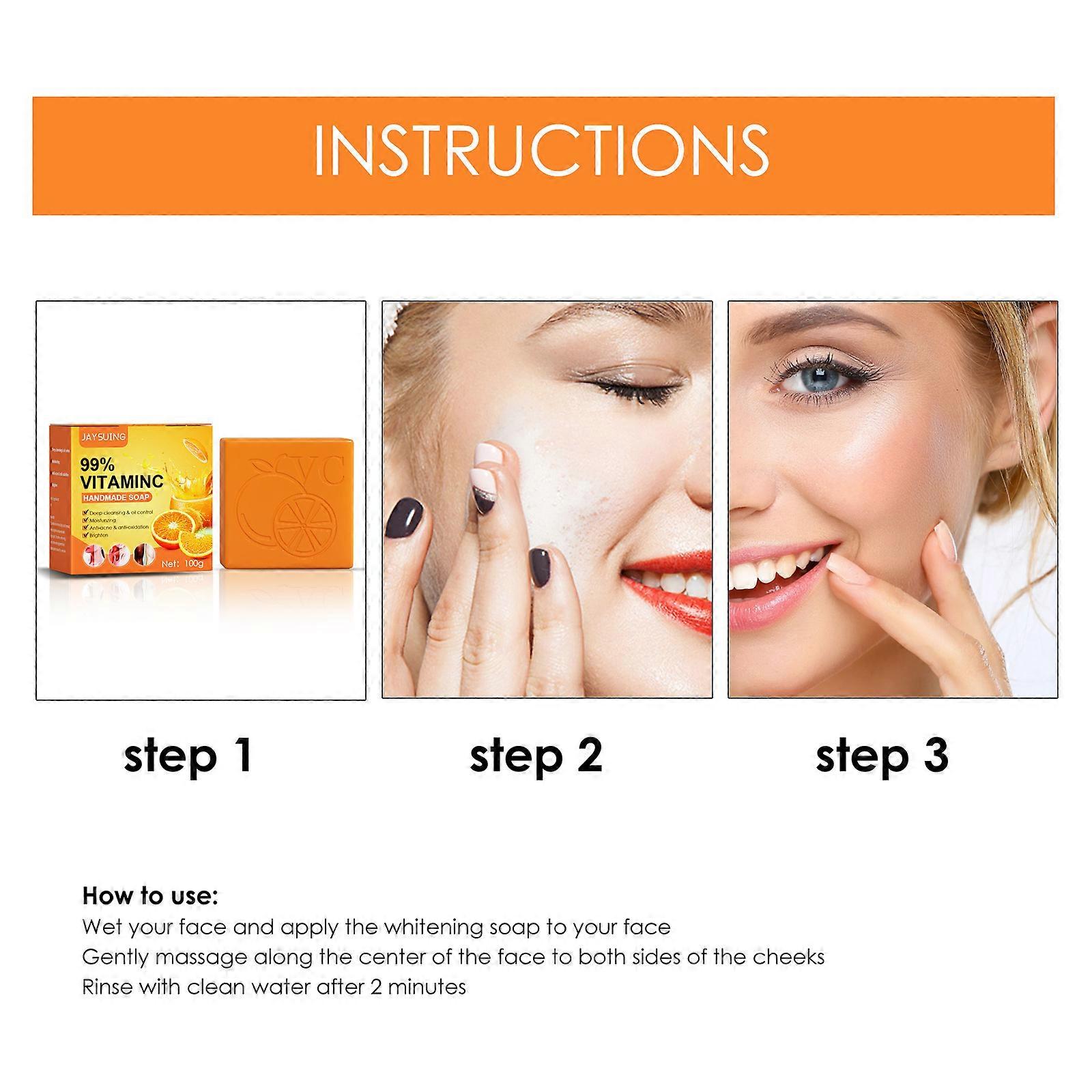 VC Beauty Soap Body Moisturizing Cleansing Joint Elbow Skin Melanin ...