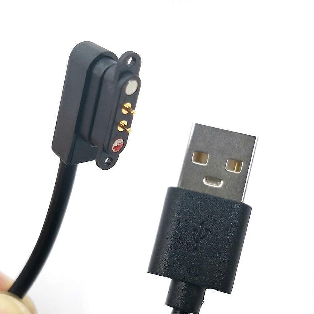 USB to Spring-Loaded Magnetic Pogo pin connector 2 pin Pitch 2.8 mm ...