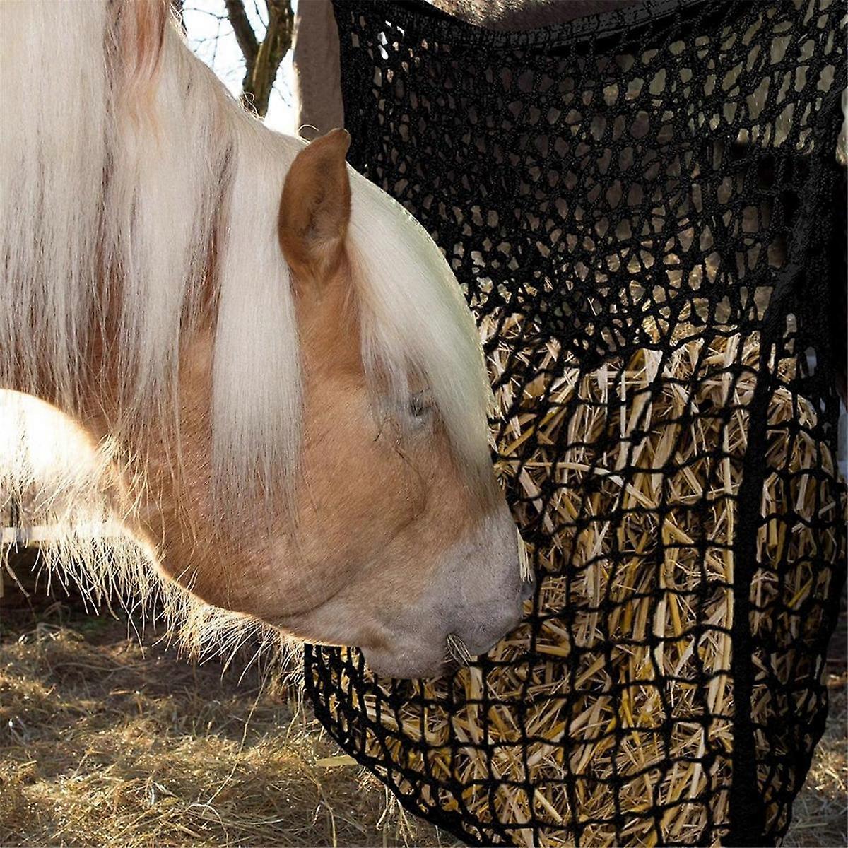 Slow Feeding Hay Net Hay Feeder Hay Bag Horse Hay Net Horse Hay Bag for ...