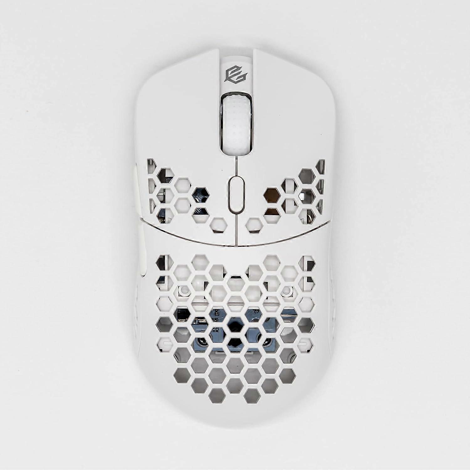 Wireless Gaming 58 Gram Ultra Lightweight Honeycomb Design Mouse(White ...