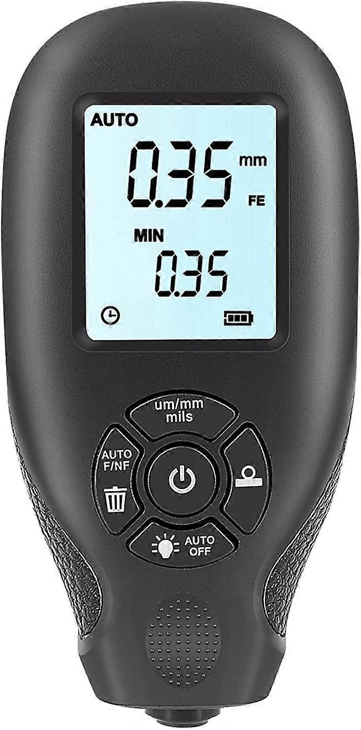 Durable Digital Car Paint Tester Coating Thickness Gauge (Black ...