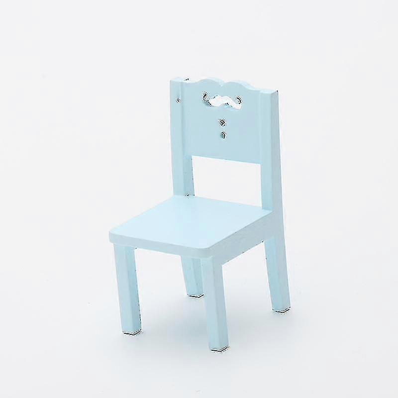 3 Pcs Kids Table Chair Simulation Furniture Mini Chair Toy Children ...