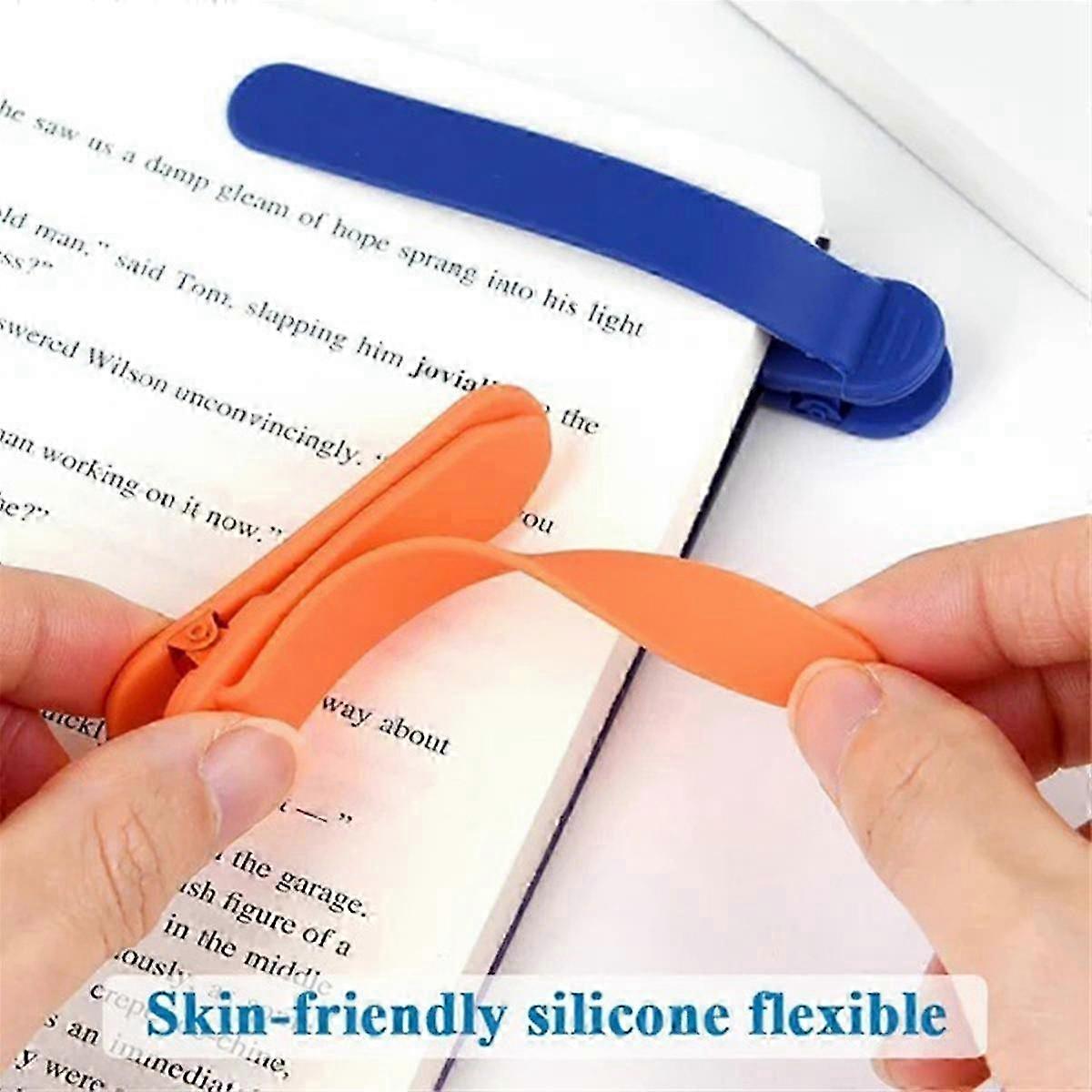 6pack Smart Bookmark, Silicone Book Mark, Book Accessories For Reading ...