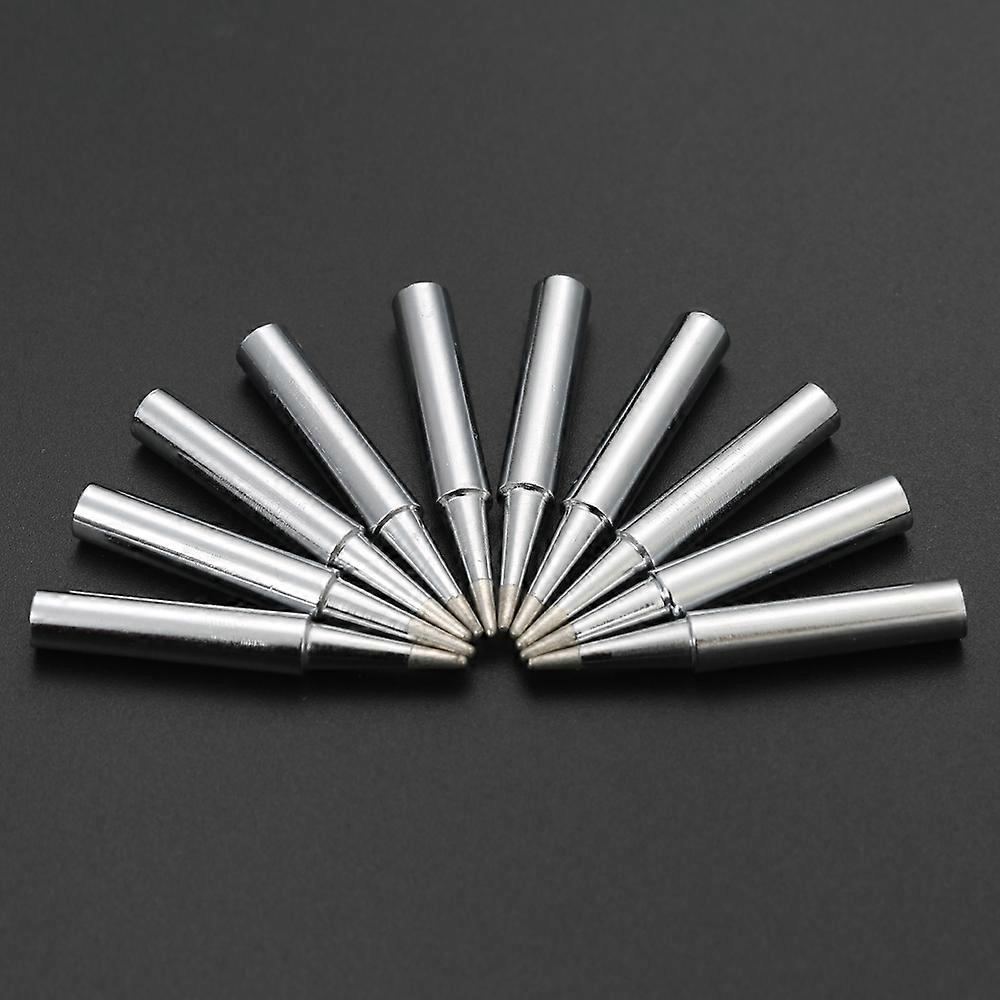 10PCS Soldering Iron Tips Replacement Solder Tip Lead-free Screwdriver Iron Tip 900M-T-B for ...