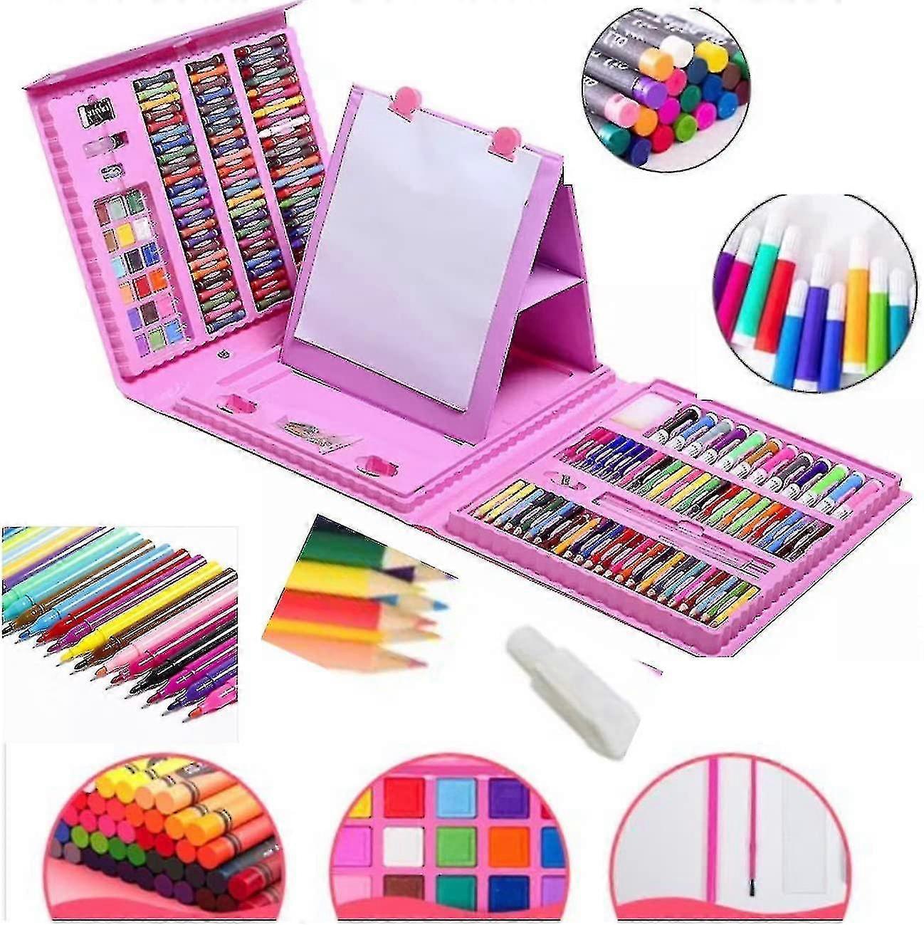 208 Pcs Kids Art Set Deluxe Drawing Set, Painting, Drawing & Art ...