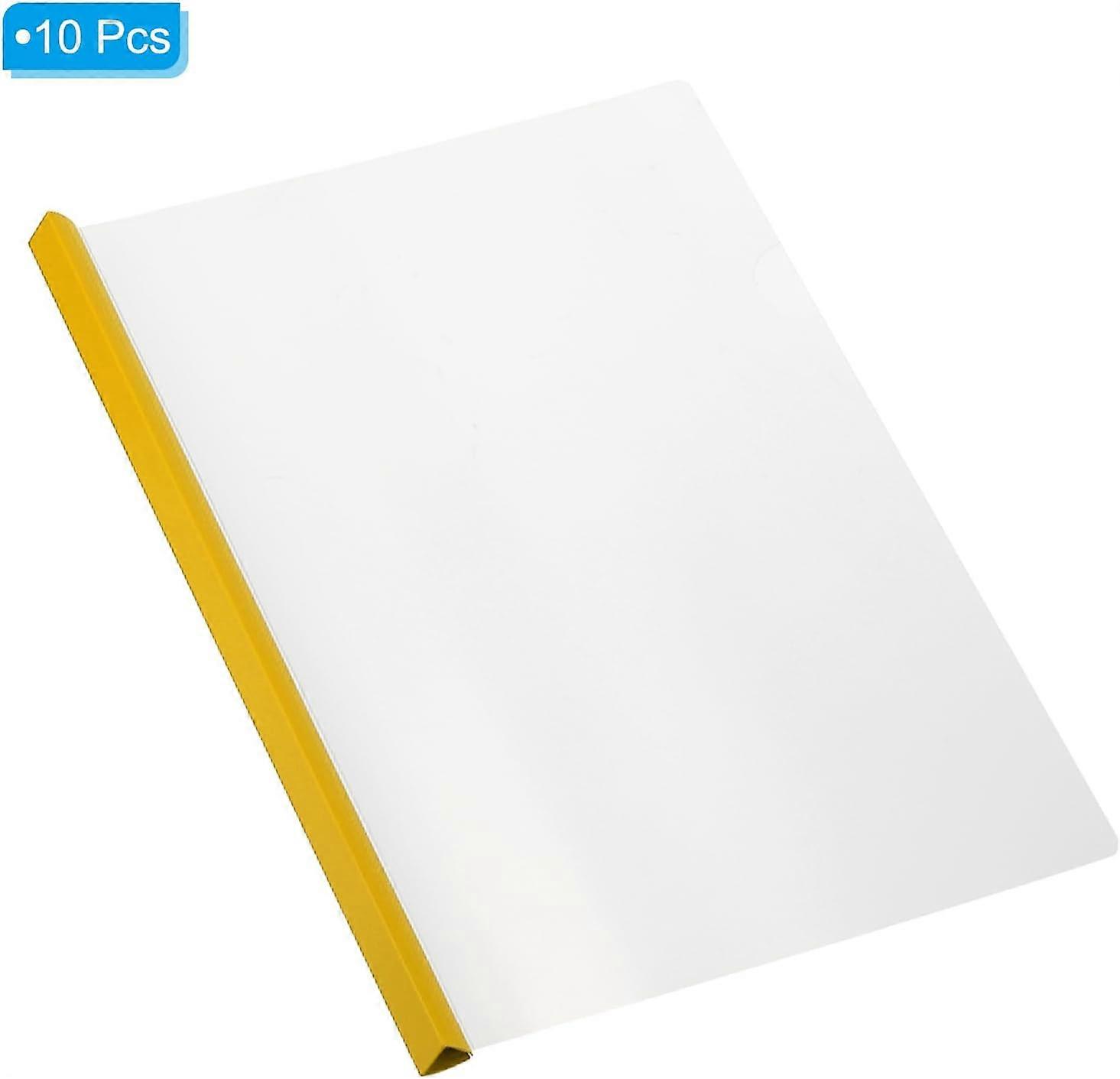 Clear Report Covers with Sliding Bar, 10 Pcs 15mm Slide-Grip Resume ...